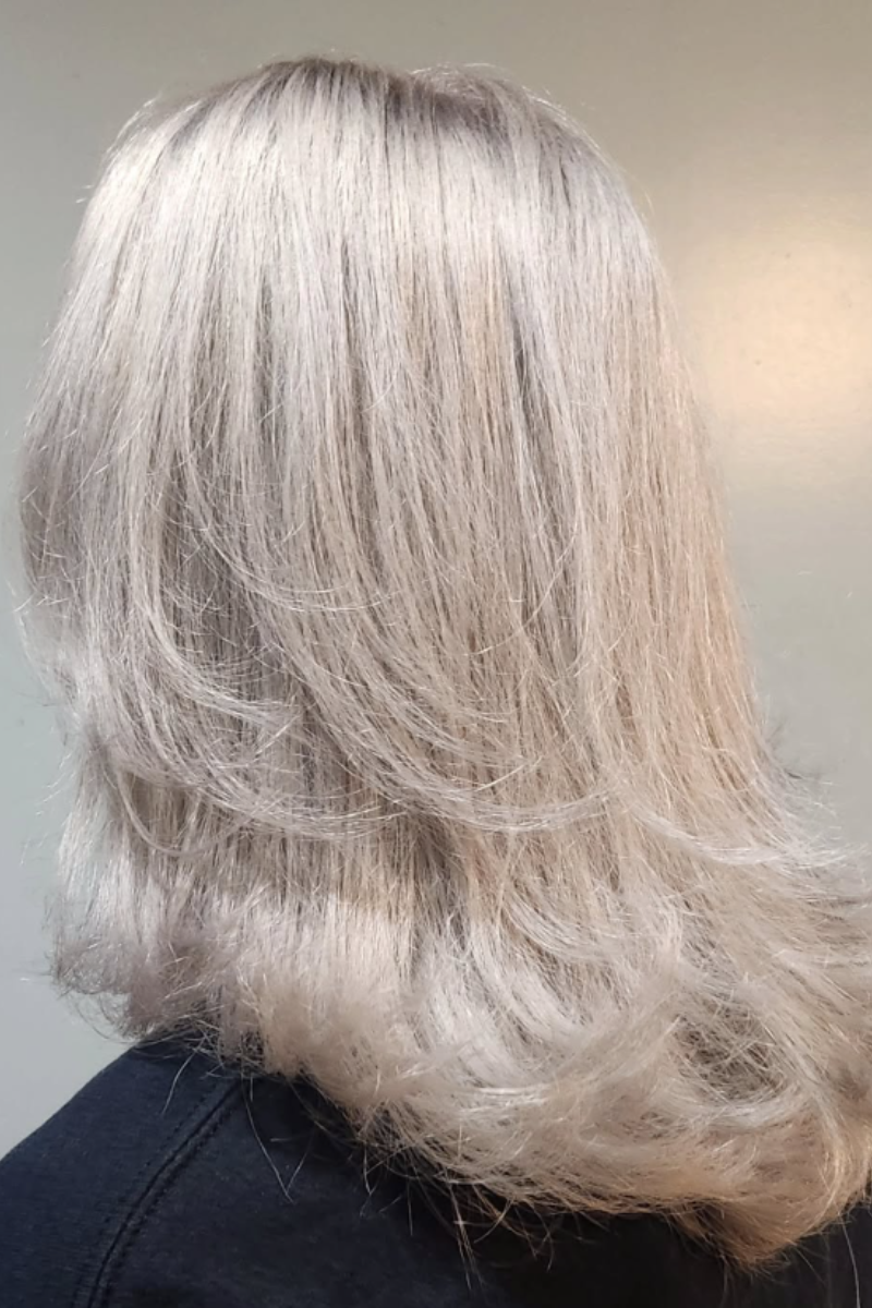 Grey Blending and Beyond: Top Grey Hair Trends for 2025 | Traci Woodard ...