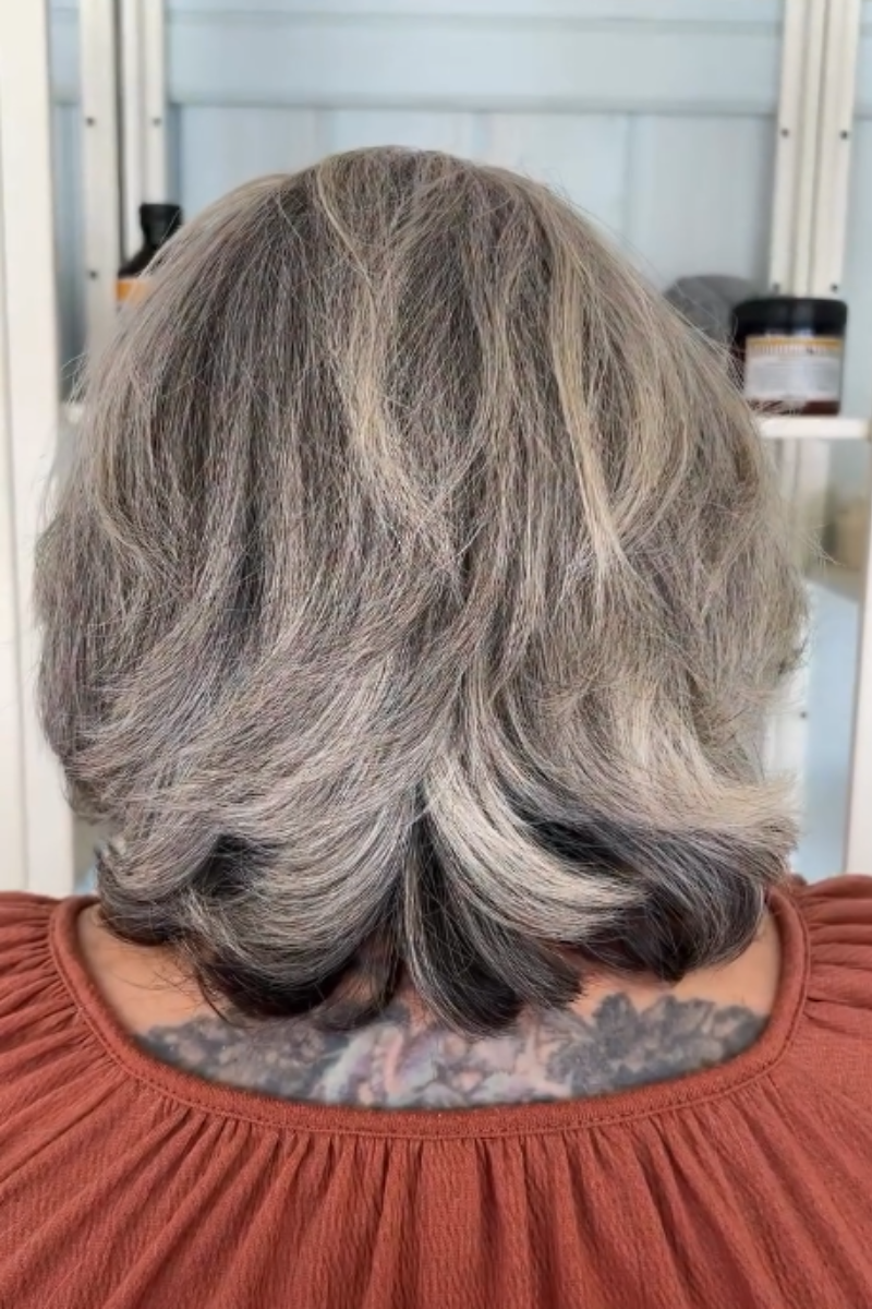 Grey Blending and Beyond: Top Grey Hair Trends for 2025 | Traci Woodard ...